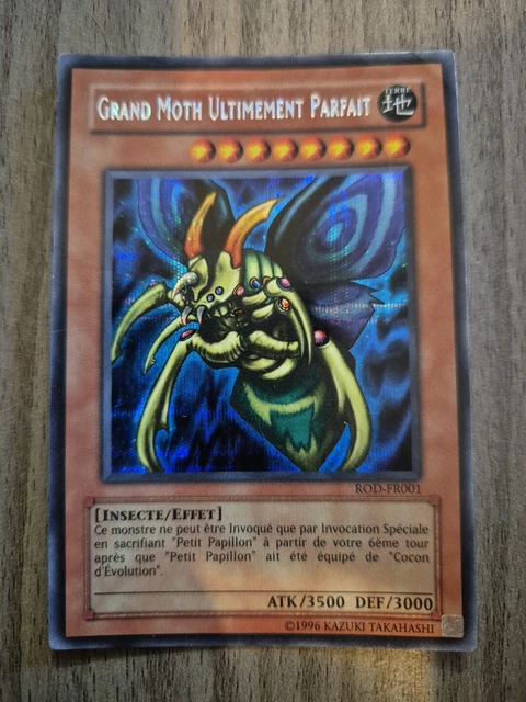 CARTE YUGIOH GRAND Moth Ultimement Parfait ROD-FR001 Secret Rare FR EUR ...