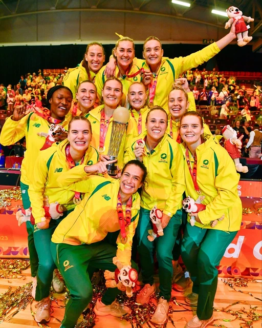 AUSTRALIAN DIAMONDS NETBALL team poster, CHAMPIONS, vixens, nsw swifts ...