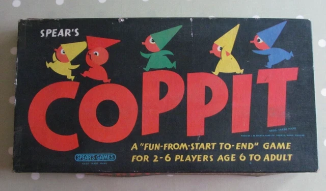 VINTAGE COPPIT BOARD Game By Spears Games Dated 1964 £25.00 - PicClick UK