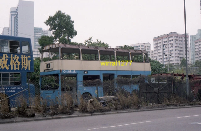 ORIGINAL BUS PHOTOGRAPHIC negative China Motor Bus Fleetline LF190 ...