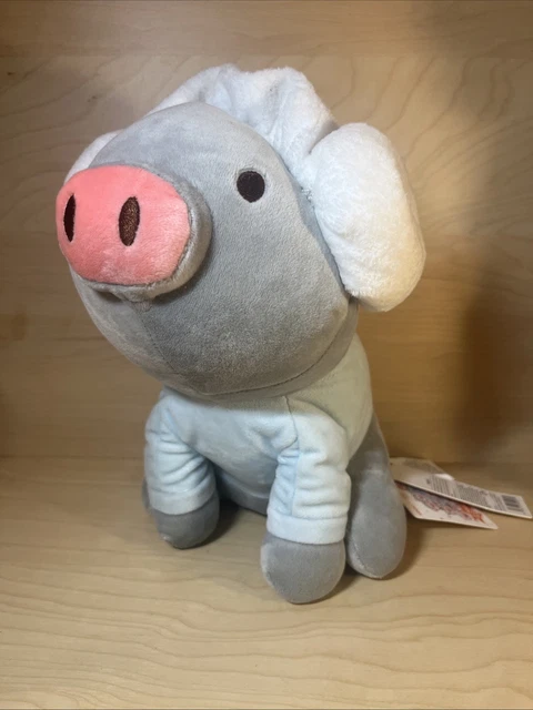MINISO PIG PLUSH Soft Toy With Tags, 9” Inches Tall £9.99 - PicClick UK