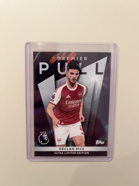 TOPPS 2026 PREMIER League Declan Rice Premier Pull Card £11.87 ...