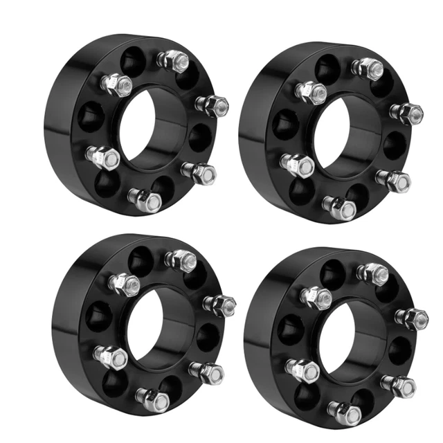 4PCS 2& INCH 6x135 Hubcentric Wheel Spacers 14x2 For Ford F150 F-150 ...