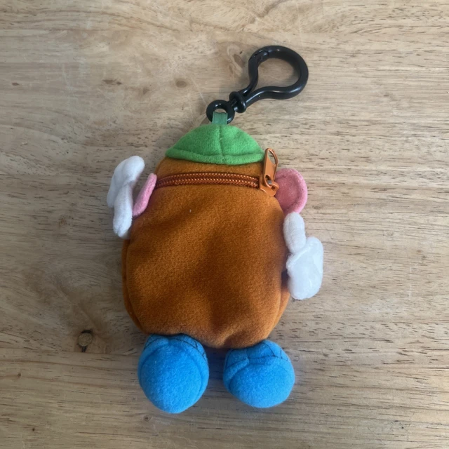 MR POTATO HEAD Vintage Plush keychain with Zip 1999 Hasbro Blueprint £9 ...