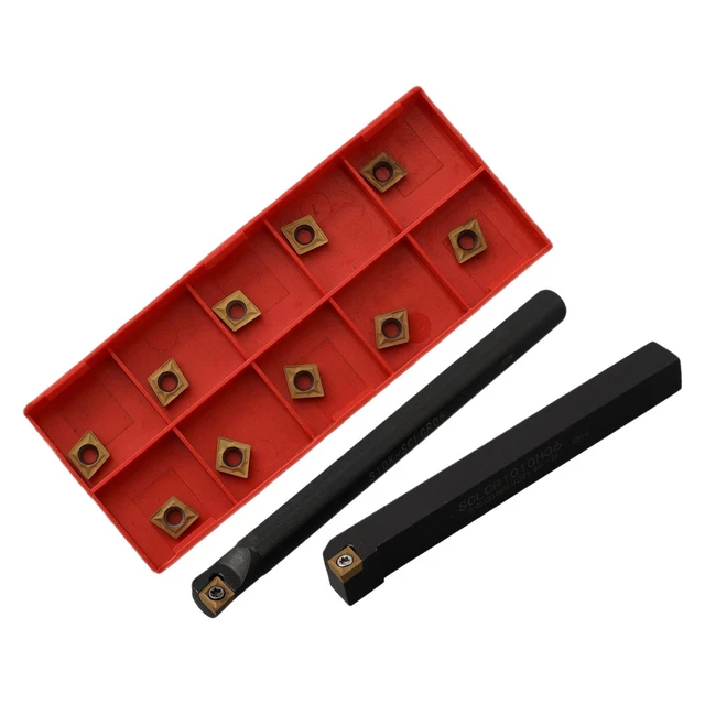 3/8 TOUR INTERNE de Forage Barre Tournant Outil Support, Or Indexable Carbure EUR 24,85 ...