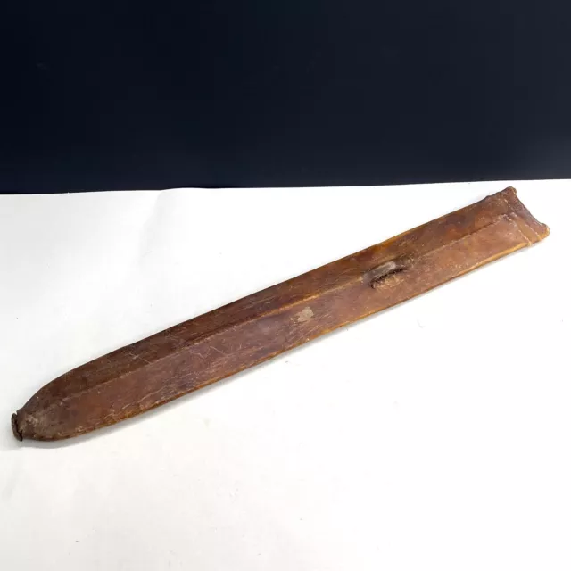 ANTIQUE SWORD SHEATH Cover Sleeve. Made From Animal Skin. African ...