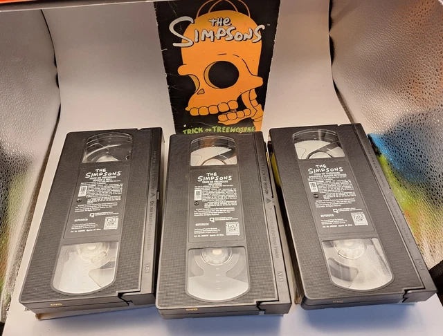 THE SIMPSONS TRICK or Treehouse Trilogy Box Set VHS 3 Tape Set with ...