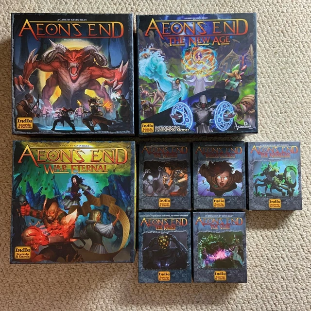 AEON'S END BOARD Game Lot: New Age, War Eternal, & 5 Small Box ...