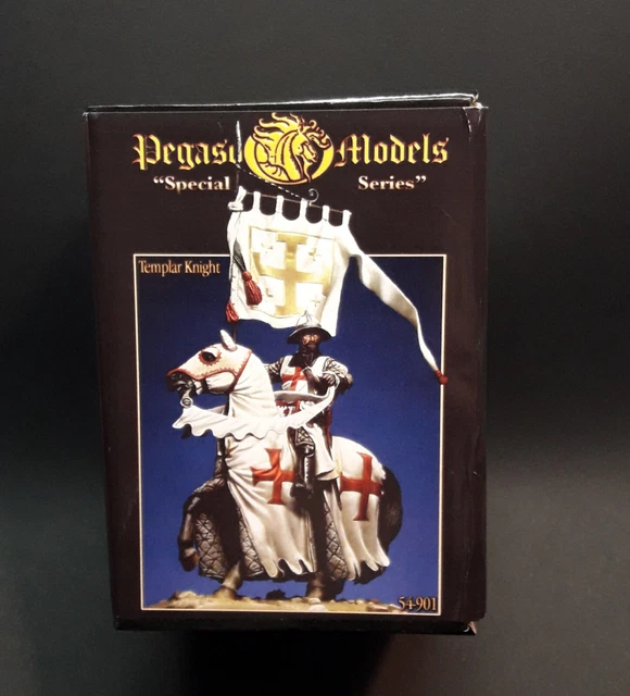 ORIGINAL METAL FIGURE Kit- Pegaso Models 75mm -Templar Knight (75-107) $108.67 - PicClick CA