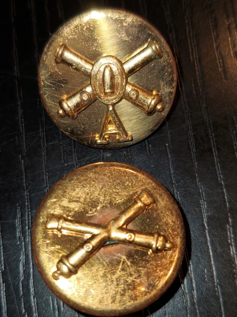 WWII US ARMY 3rd Infantry Regiment Collar Pin Badge x2 L@@K!!! $9.32 ...