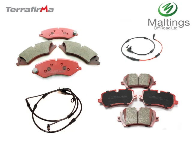 RANGE ROVER L405 Performance Front + Rear Brake Pads Ceramic 13-21 Non ...