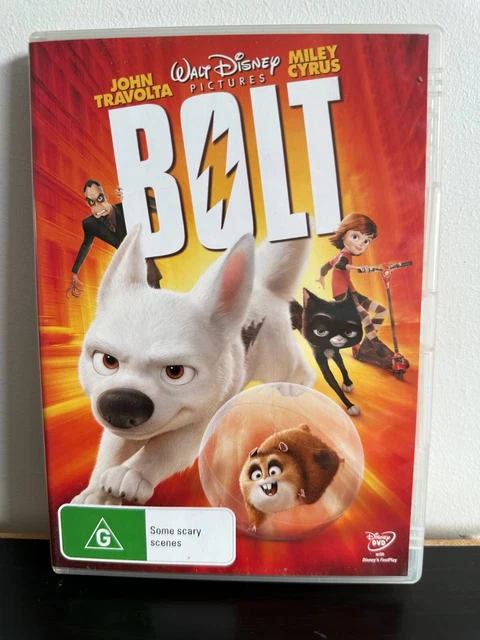 BOLT DVD - Walt Disney - Miley Cyrus, John Travolta $4.95 - PicClick AU