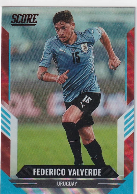 PANINI FIFA SCORE 2021-22 Soccer Carte Mappa No. 28 Federico Valverde ...