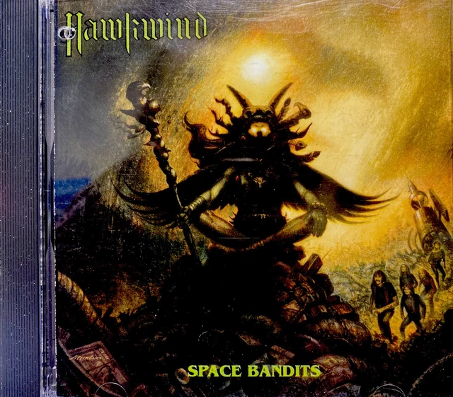 HAWKWIND - SPACE Bandits Original 1990 Cd, Gwr/Roadracer Records EUR 18 ...