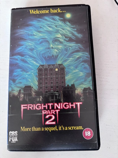 FRIGHT NIGHT PART 2 VHS VIDEO £21.51 - PicClick UK
