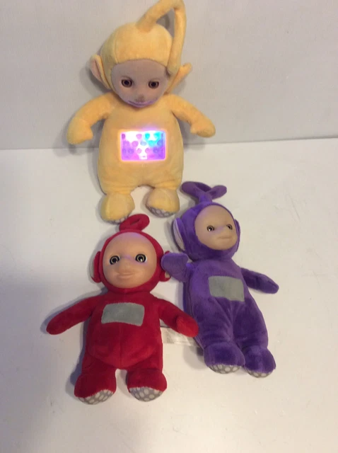 TELETUBBIES X 3 Plush Tinky Winky Laa Laa Musical And Po EUR 5,73 - PicClick FR