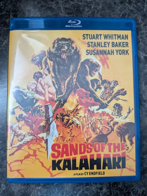 SANDS OF THE Kalahari (Blu-ray, 1965) Stuart Whitman Stanley Baker Kino ...