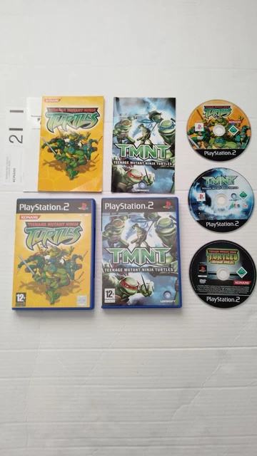 TEENAGE MUTANT NINJA Turtles TMNT PlayStation 2 PS2 bundle Mutant Melee ...