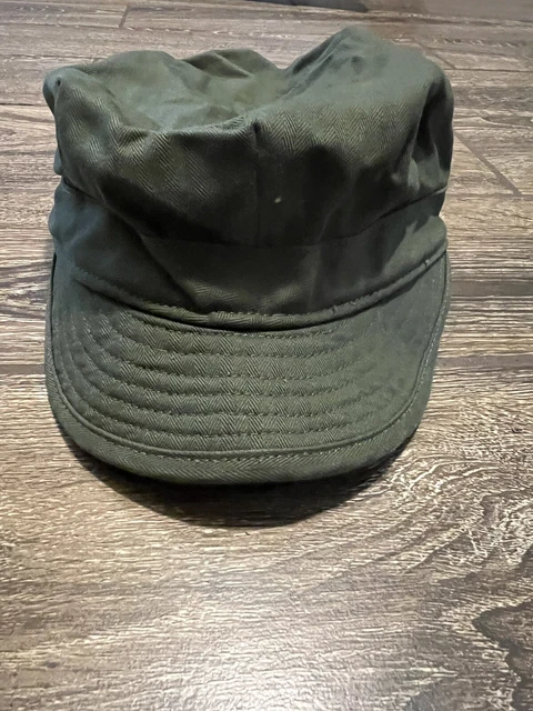 REPRODUCTION WWII WW2 US Army/USMC HBT baseball cap sz 8 made in USA ...
