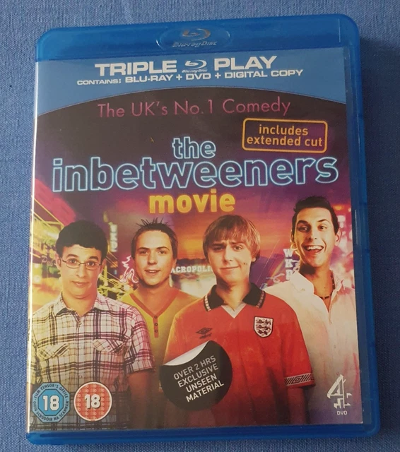 THE INBETWEENERS MOVIE Blue Ray and DVD Unseen Footage Comedy £2.24 ...