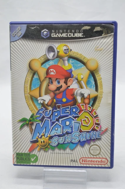 JEU GAME SUPER Mario Sunshine console Nintendo Gamecube GC PAL FR EUR ...