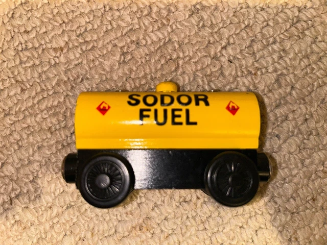 SODOR FUEL CAR truck Thomas the Tank Engine Thomas & Friends wooden £5. ...
