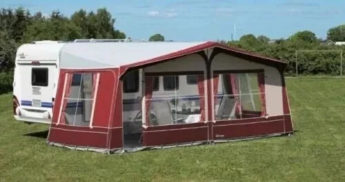 VENTURA ATLANTIC AWNING Burgandy 1025 cm Fiberglass Frame £495.00 ...