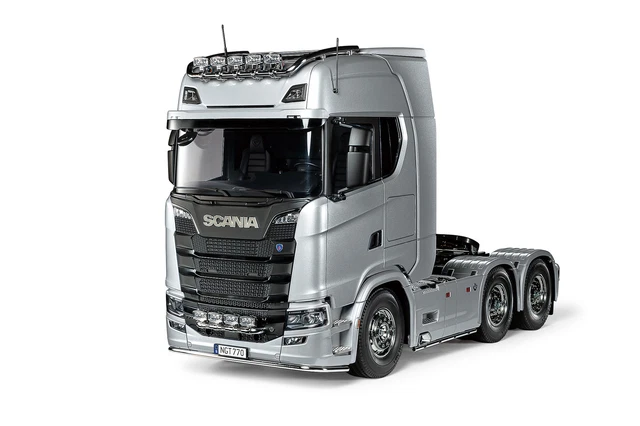 TAMIYA SCANIA 770 S 6X4 Pre Painted Silver Body (THC56373) £591.95 ...