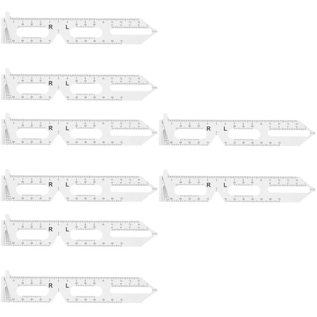 4 PACK OPTICAL Dispensing Ruler Eye Pupil Distance Accurate Optometry ...