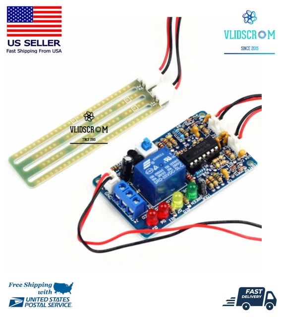 5V LIQUID WATER Level Controller Detection Sensor Module Arduino ...