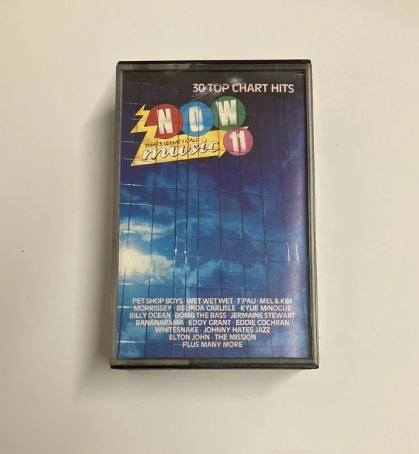 NOW THAT'S WHAT I Call Music 11 - Double album cassette audio - 1988 ...