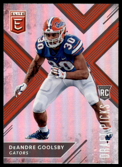 CARTE DE FOOTBALL 2018 Elite Draft Picks #133B DeAndre Goolsby EUR 1,88 ...
