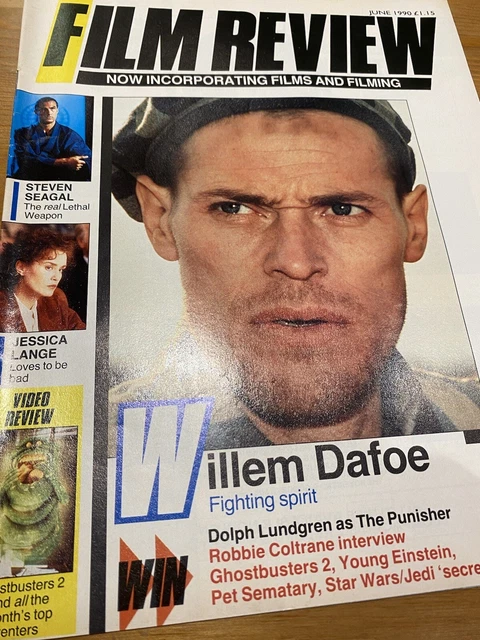FILM REVIEW - WILLEM DAFOE June 1990 £6.49 - PicClick UK