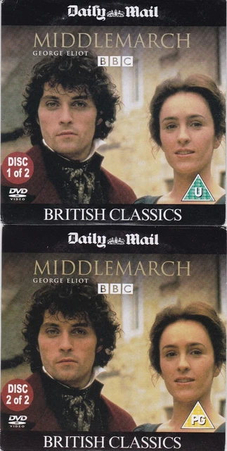 MIDDLEMARCH ( DAILY MAIL Newspaper 2 DVD Set ) George Eliot EUR 3,80 ...