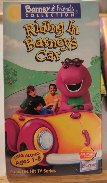 BARNEY & FRIENDS-RIDING in Barney’s Car VHS 1995-Tested*VGC £13.42 ...