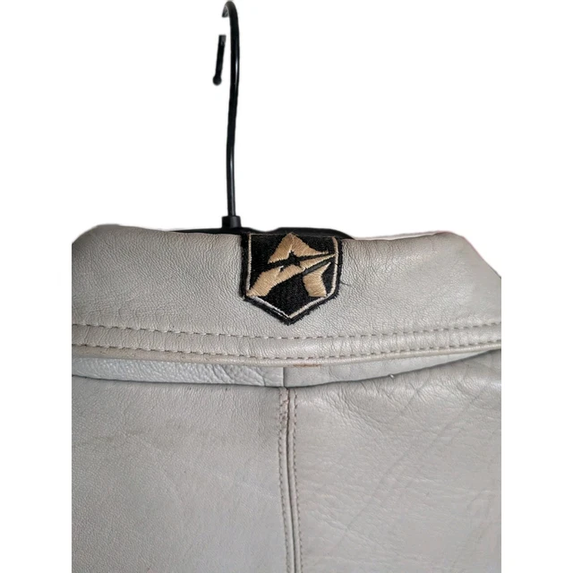 AVIREX BLACK ACES leather jacket, Grey, Size XXL, Going Cheap, Needs ...