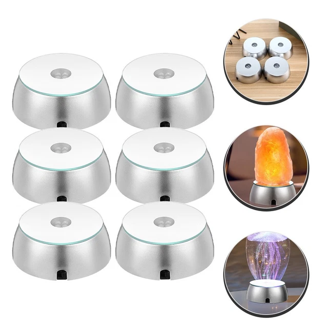 6 PCS CRYSTAL Holder Led Lighting Base Display Stand £22.64 - PicClick UK