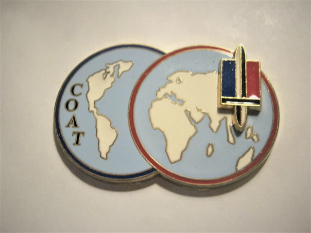 INSIGNE DOUBLE COIN Armee De Terre Coat Etat Excellent EUR 6,50 ...