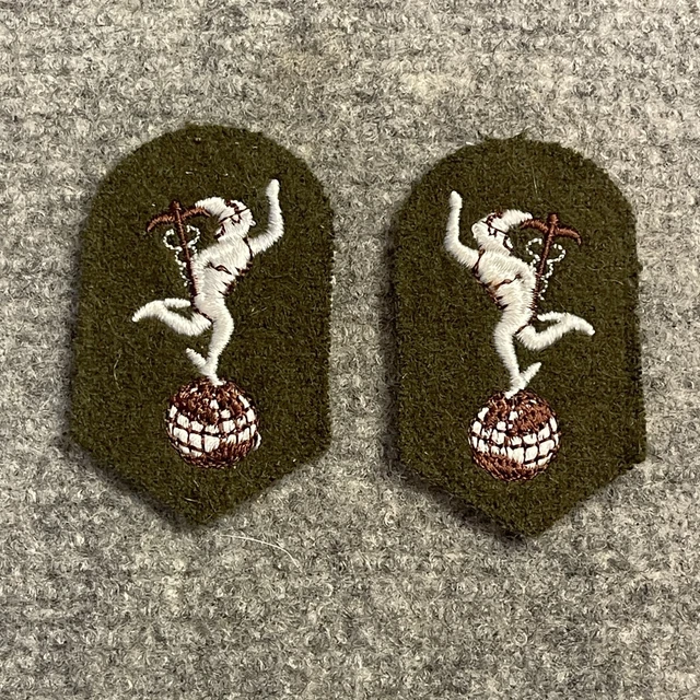 BRITISH ARMY SURPLUS No.2 Royal Signals Corps Bras Badges, Patch à ...