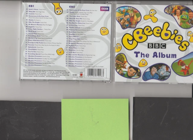 CBEEBIES - BBC The Album / Double CD / FREEPOST £2.99 - PicClick UK