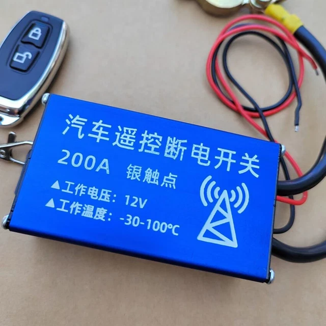 REMOTE CONTROL BATTERY Isolator 12v 200A 12V Wireless Universal ...