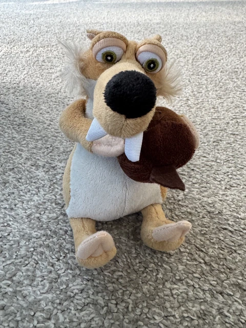 ICE AGE 4 Movie Scrat Squirrel Plush Soft Toy Animal Figure Play By ...
