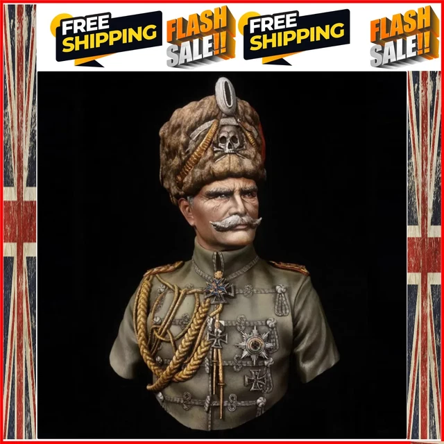 1/9 MODELING MINIATURES Resin Bust Model Kit Historical Military ...