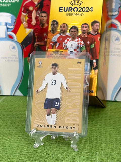 TOPPS EURO 2024 Match Attax Golden Glory Alessandro Bastoni Numbered 13 ... TOPPS EURO 2024 Match Attax Golden Glory Alessandro Bastoni Numbered 13 ...