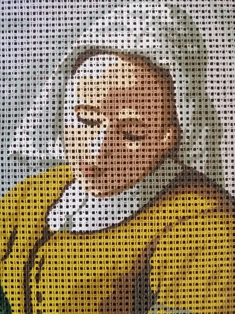 MARGOT TAPESTRY CANVAS Only La Laitiere/Milkmaid Vermeer Creation De ...