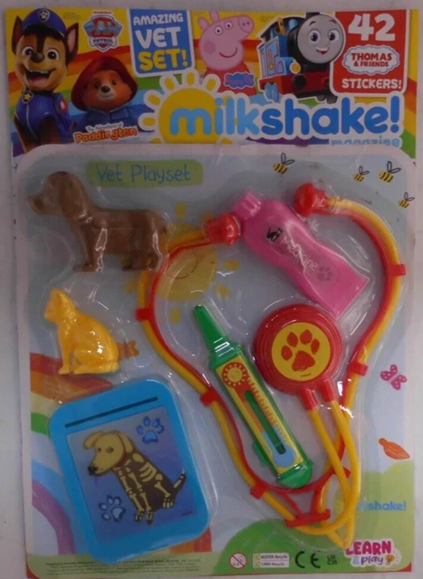 MILKSHAKE MAGAZINE #57 2025 Paw Patrol, Thomas the Tank Engine + Vet ...