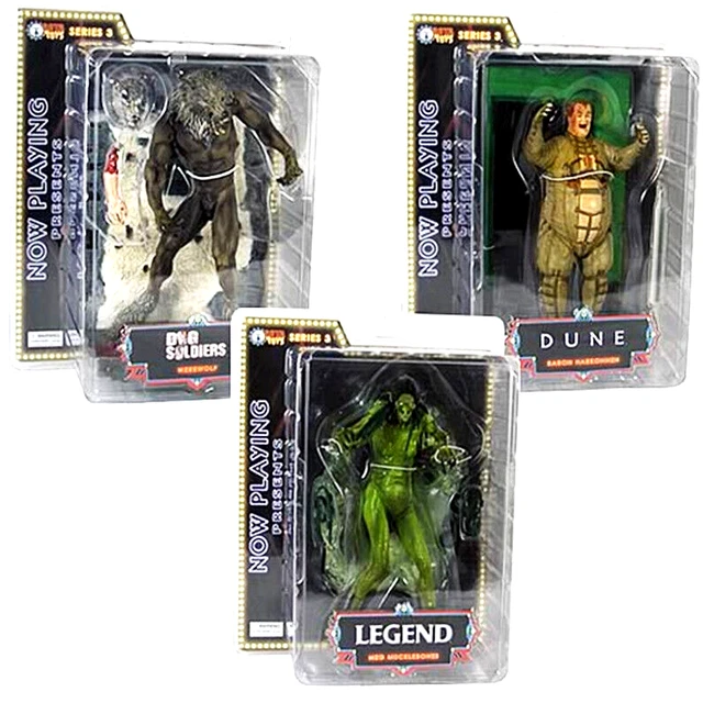 NOW PLAYING CHIEN Soldat Baron Harkonnen Meg Mucklebones 3 X PVC ...
