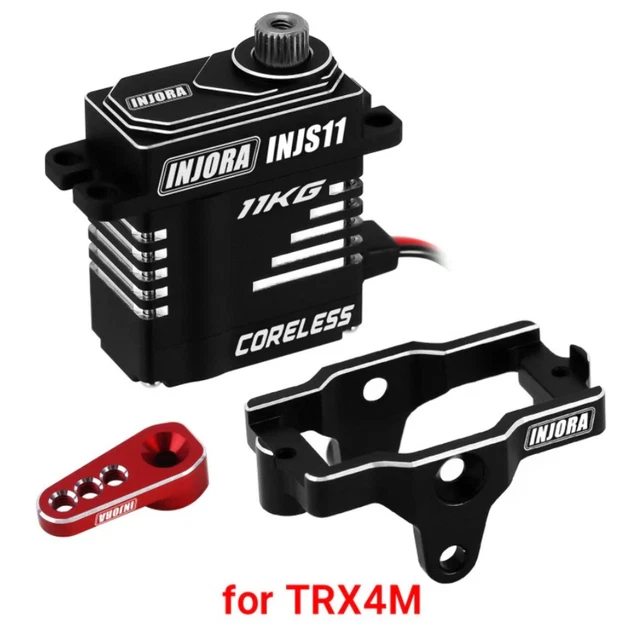 INJORA 11KG CORELESS High Torque Micro Servo 1/18 TRX4M Upgrade (INJS11 ...