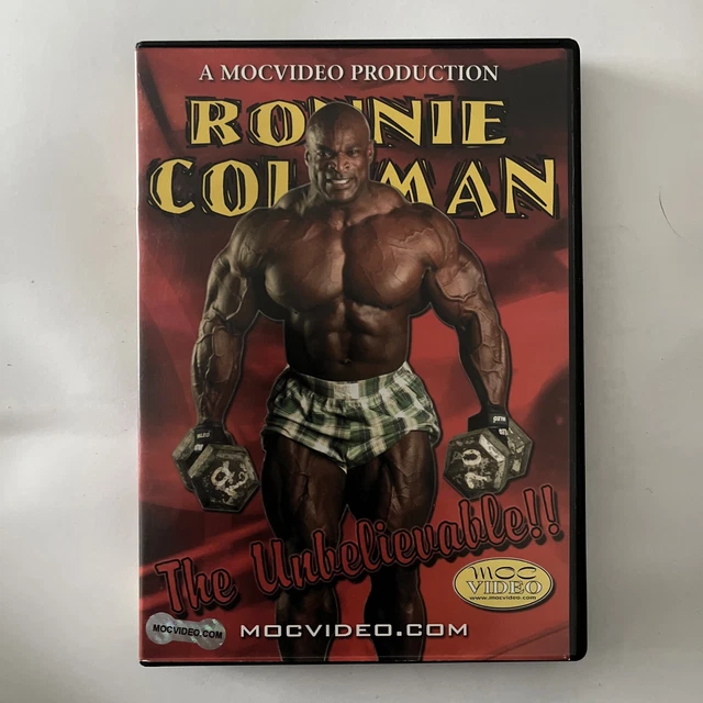 RONNIE COLEMAN X Mr Olympia Bodybuilding The Unbelievable Dvd FREE POST ...