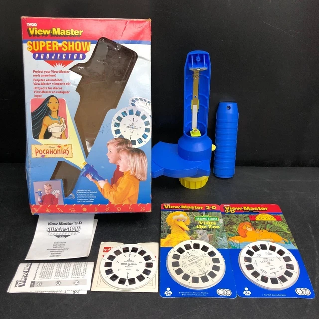 TYCO VIEW MASTER Super Show Projector Vintage Toy Reels King Street ...
